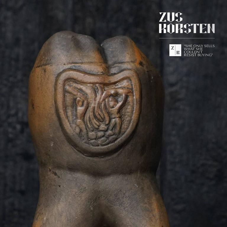 Giant Ceramic Molar with 'Fight the Tooth Worm' Image at 1stDibs ...