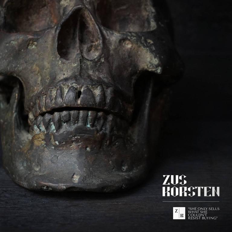 Bronze Cast of a Human Skull For Sale at 1stdibs