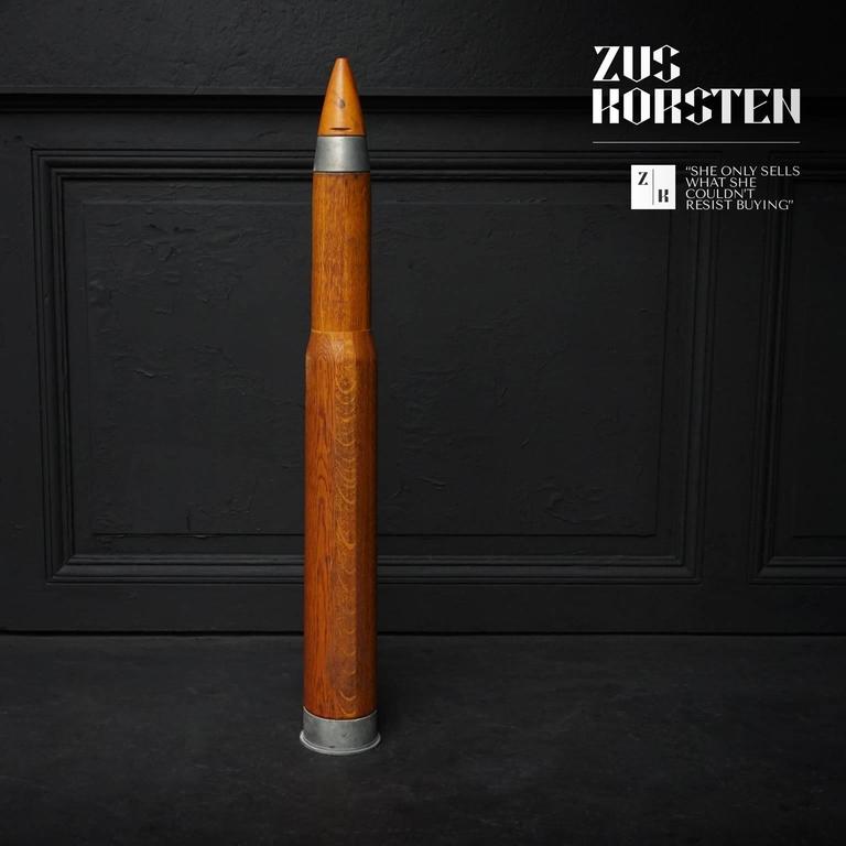 American 1944 WWII Wooden Artillery Navy Training Drill Round at ...