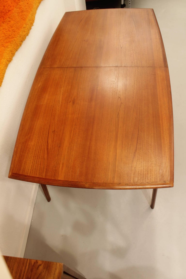 Arne Hovmand-Olsen Teak Dining Table at 1stDibs