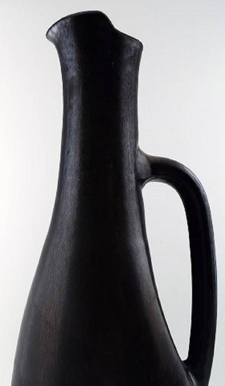 Monumental 68 Cm. Vieux Biot, France Art Pottery Jug/Pitcher For Sale ...