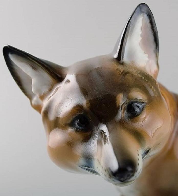 Vintage Art Deco Rosenthal Sitting Fox Porcelain Figurine at 1stDibs ...
