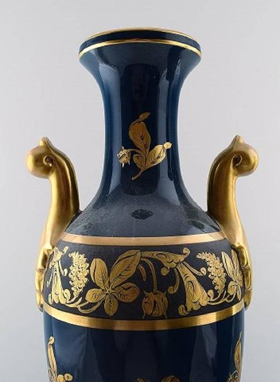 Pair of Large 19th Century Sevres Style Floor Vases in Beautiful ...