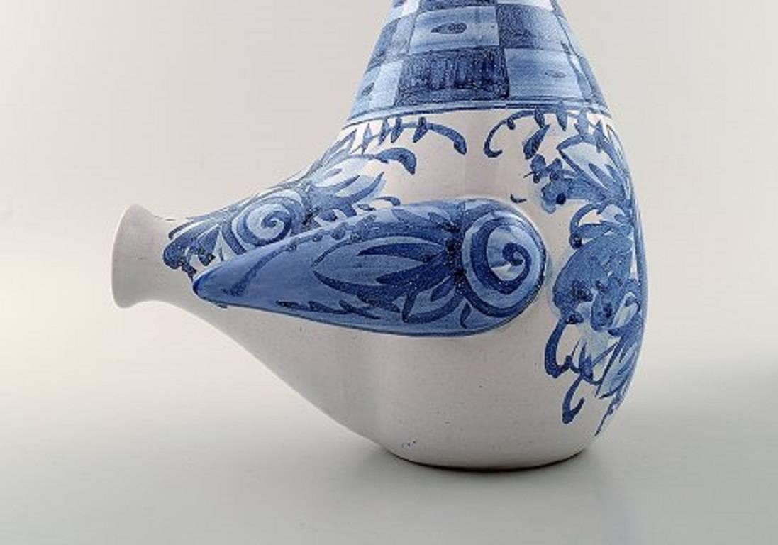 Rare Pair of Bjorn Wiinblad Unique Ceramics Candlesticks / Figurines ...