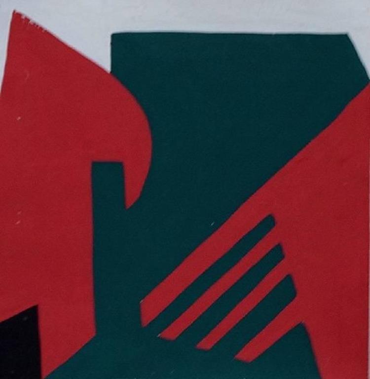 Araceli Gilbert, Ecuador. Abstract Composition, 1958, Oil on Board at ...