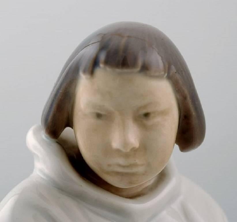 Bing and Grondahl B&G 2253 Eskimo on Dish, Axel Locher, the Large ...