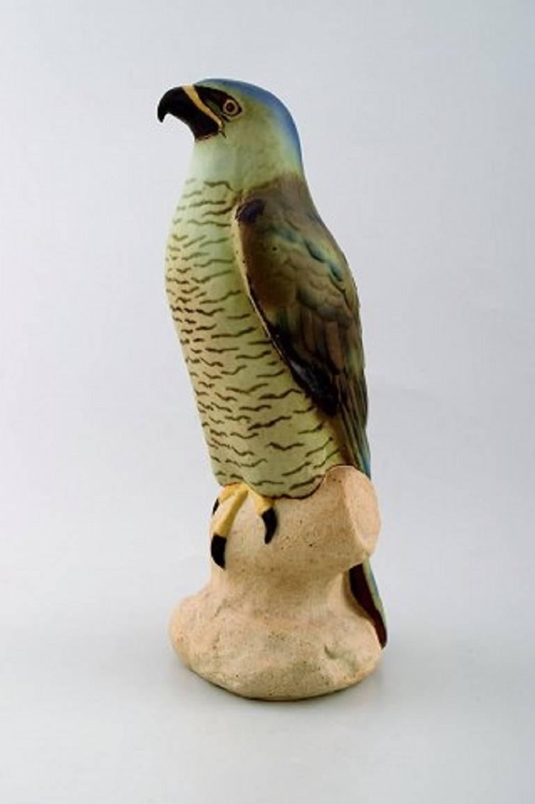 B&G Large Falcon, Figurine in Ceramic, Number 1892, Designed by Niels ...