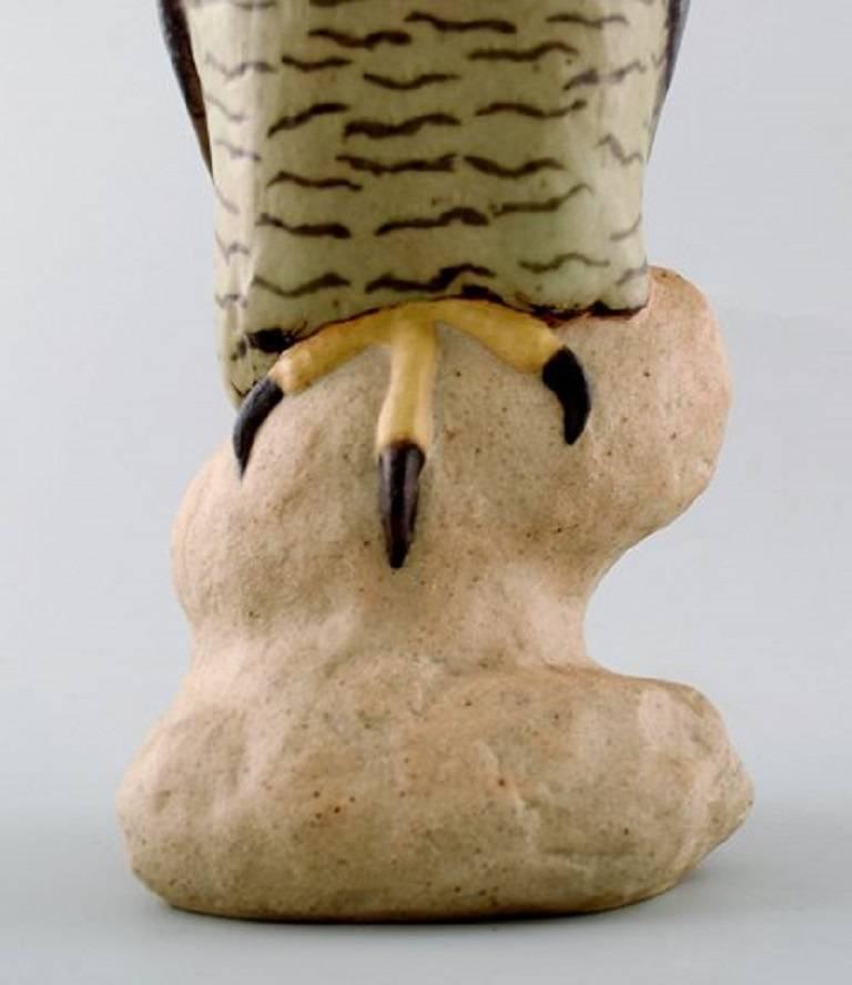 B&G Large Falcon, Figurine in Ceramic, Number 1892, Designed by Niels ...