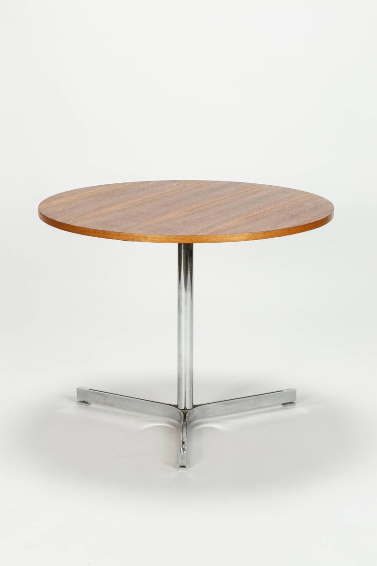 Small Toni Bee Table Wohnbedarf Walnut, 1970s For Sale at 1stdibs