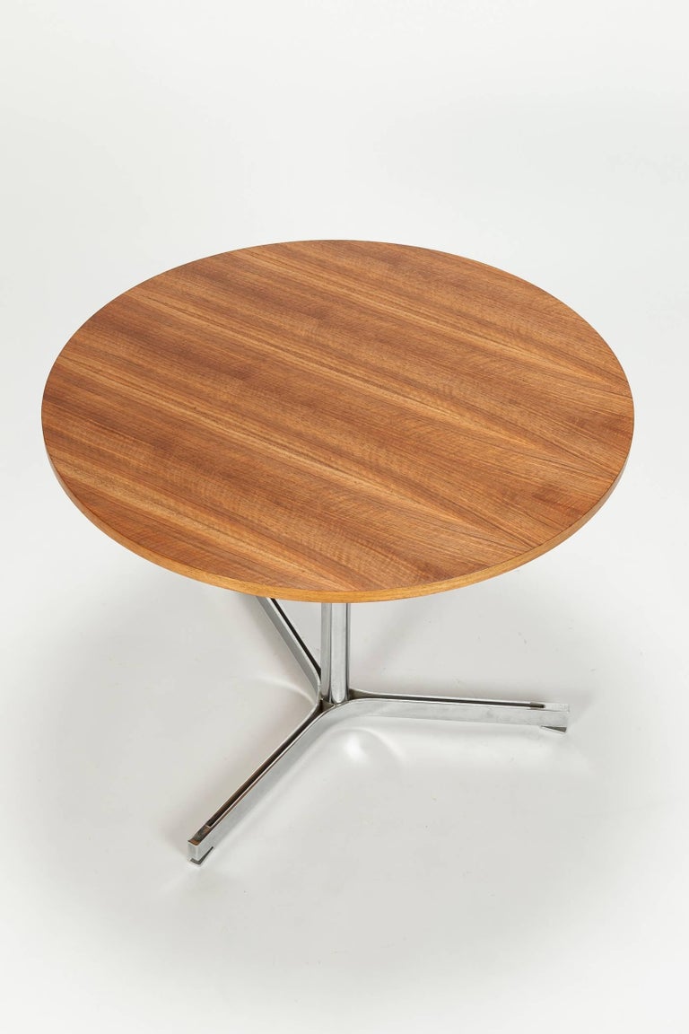 Small Toni Bee Table Wohnbedarf Walnut, 1970s For Sale at 1stdibs