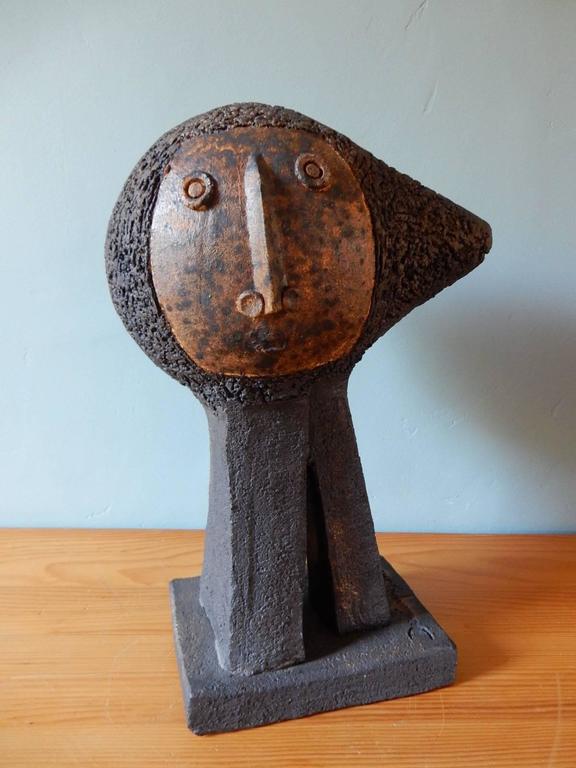 Dominique Pouchain Dreamlike Ceramic Sculpture For Sale at 1stDibs