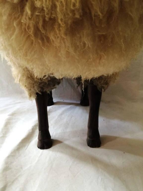 Stool shaped as a sheep at 1stDibs