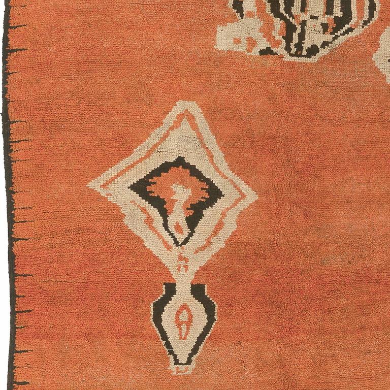 Mid-20th Century Moroccan 'Berber' Carpet For Sale at 1stDibs