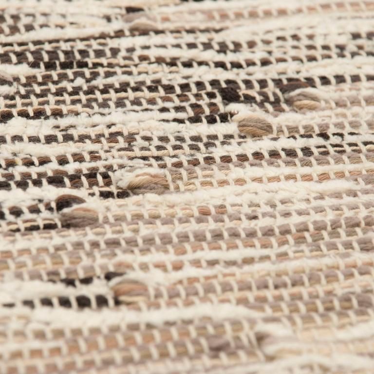 Contemporary Italian 'Intreccio Diagonale' Carpet, Brown For Sale at ...