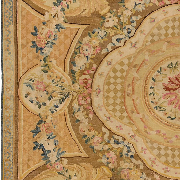 French Aubusson Rug, 1760 For Sale at 1stDibs