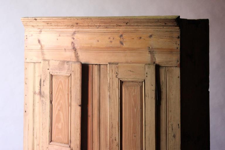 Swiss Alp Pine Wood Cupboard For Sale at 1stDibs