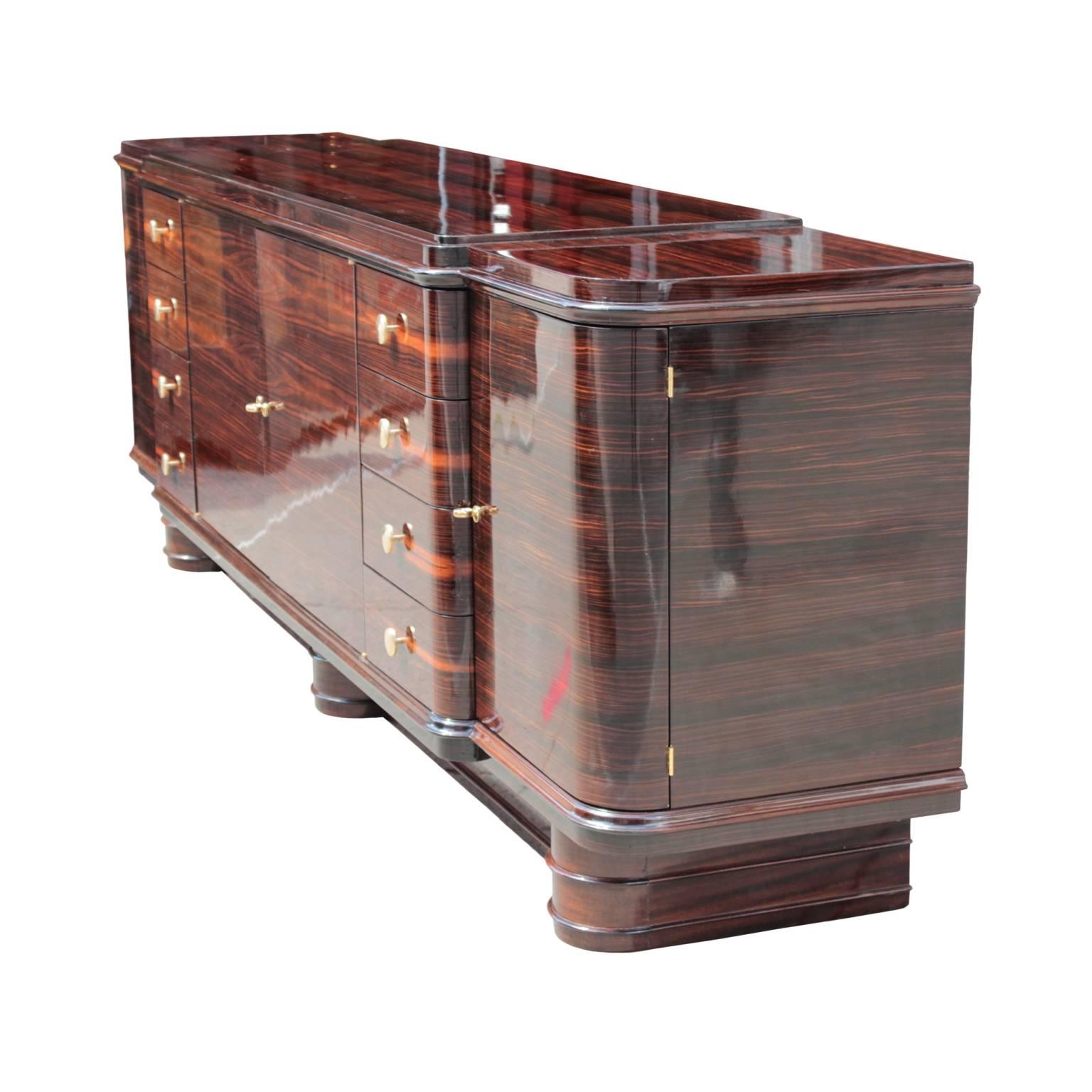 Colossal French Art Deco Period Buffet For Sale at 1stDibs