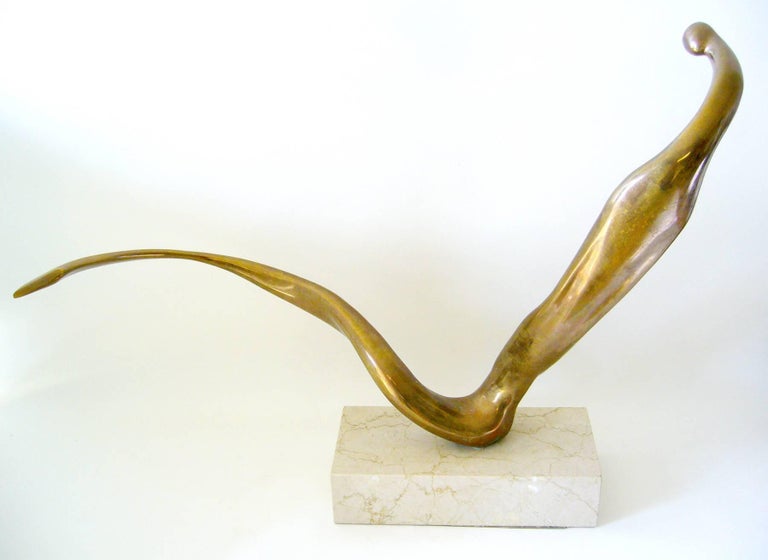 Manuel Carbonell Bronze Cuban Abstract Modernist Figural Sculpture at ...