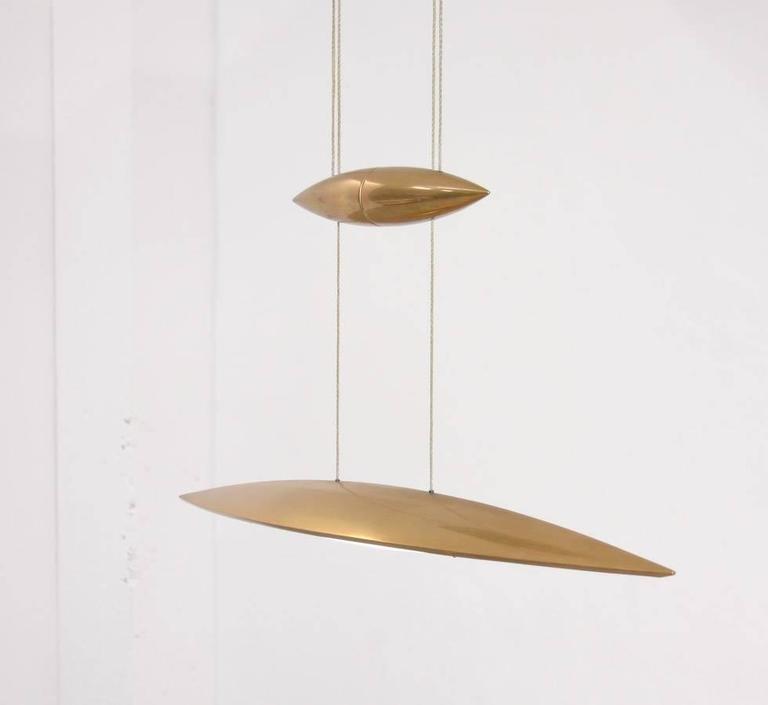 Solid Brass Pendant Lamp Tai Lang 80 by Tobias Grau at 1stDibs | tobias ...