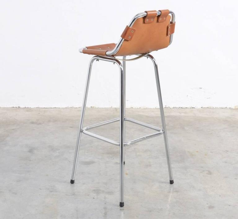 Iconic Bar Stool in the Style of Charlotte Perriand at 1stDibs