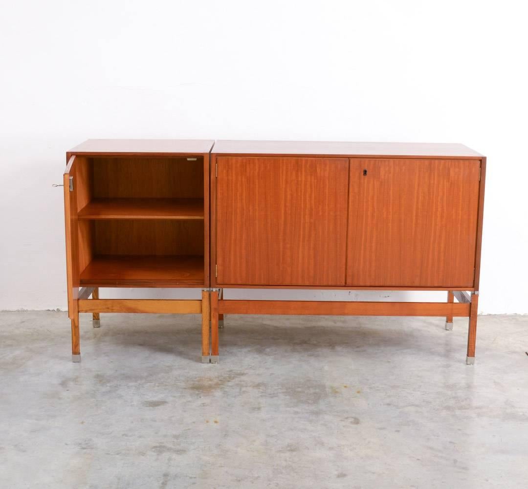 Constructivist Modular Sideboard by Pieter De Bruyne for Al Meubel, 1959 at 1stDibs