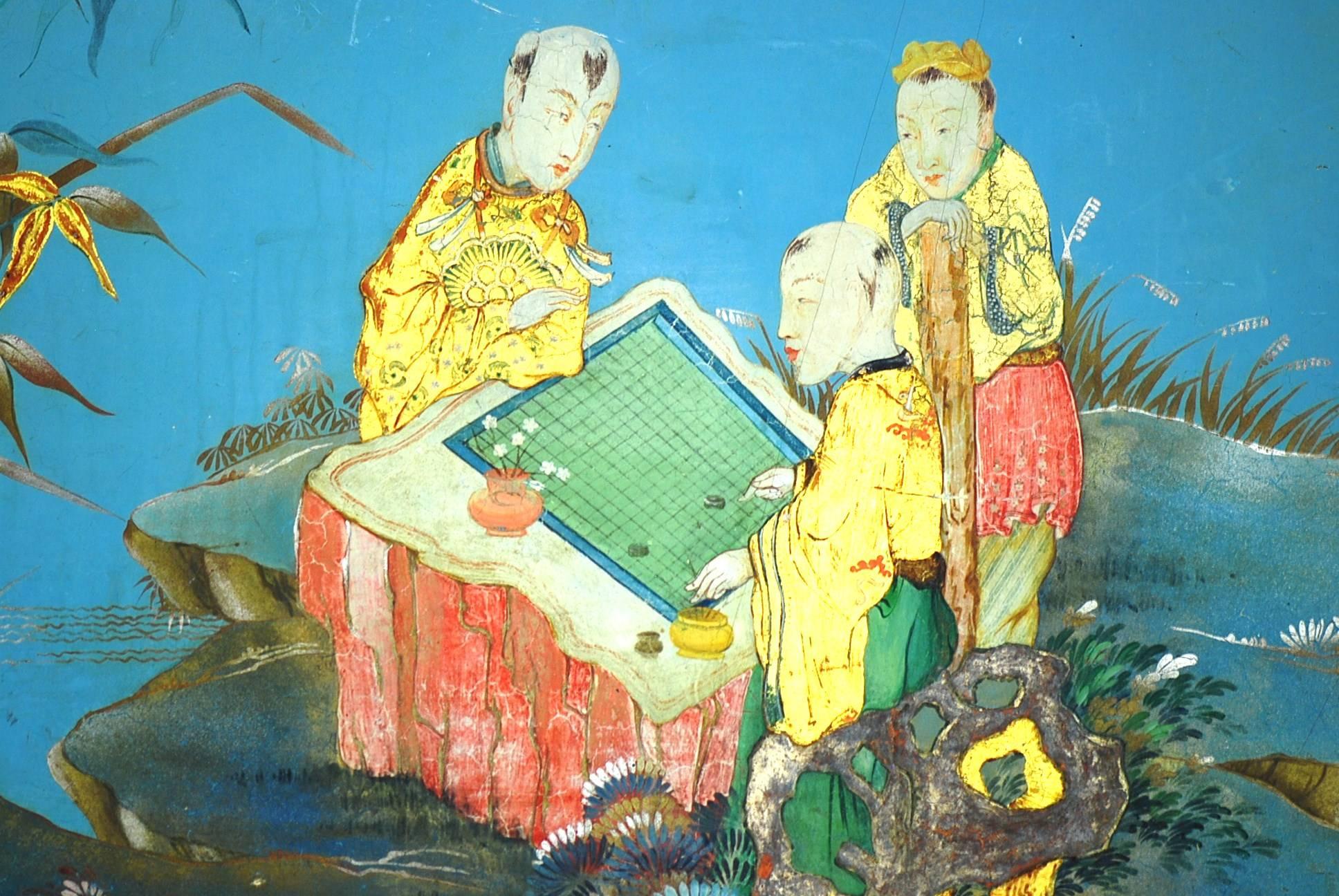 Highly Decorative Chinese Headboard or Wall Hanging at 1stDibs
