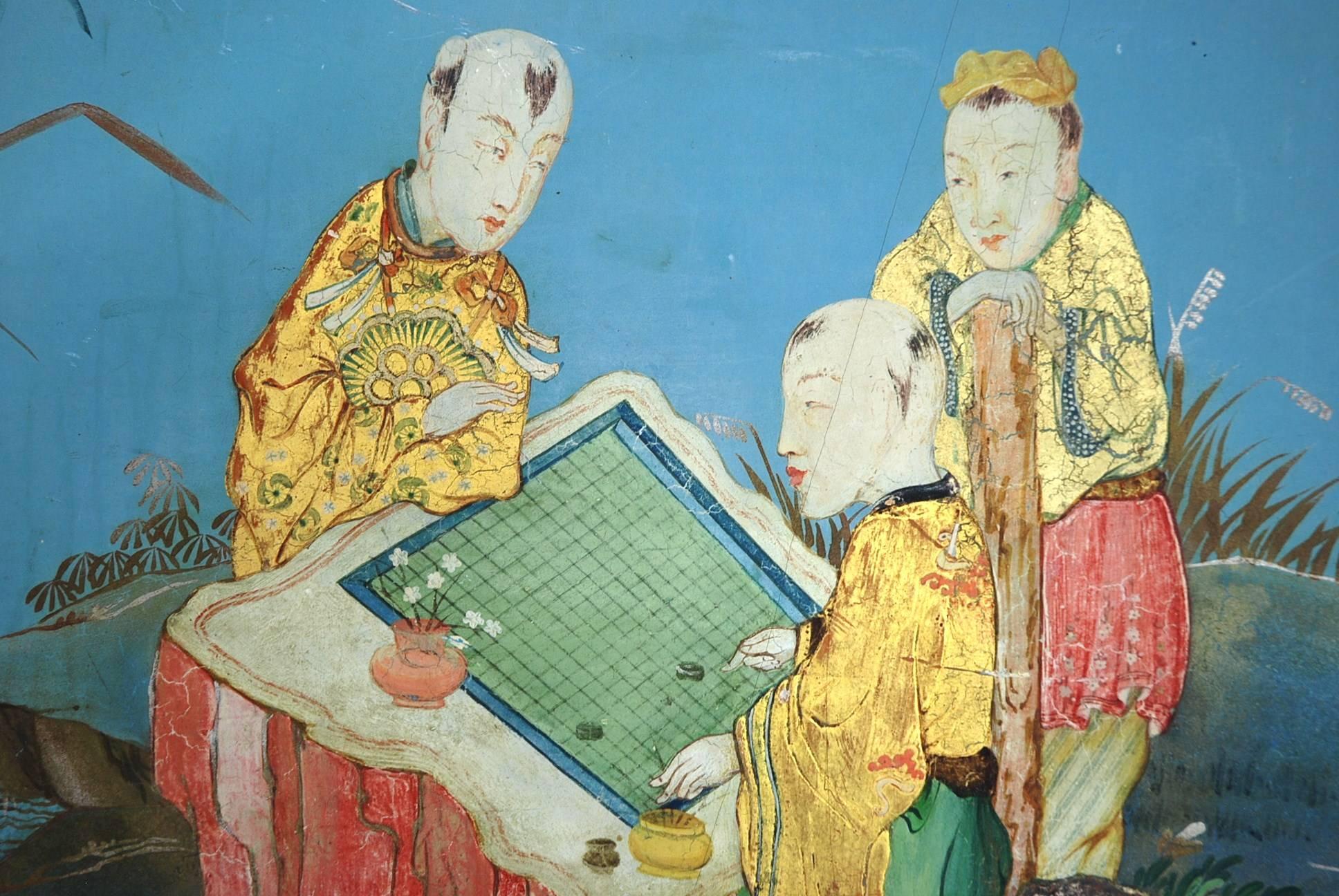 Highly Decorative Chinese Headboard or Wall Hanging at 1stDibs