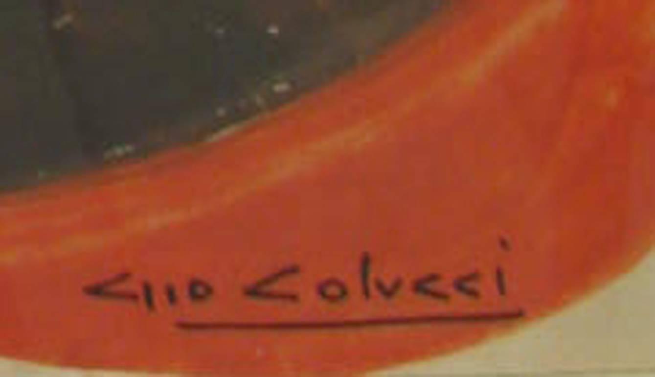 Gio Colucci "Composition Abstraite" Painting, circa 1955 For Sale at ...