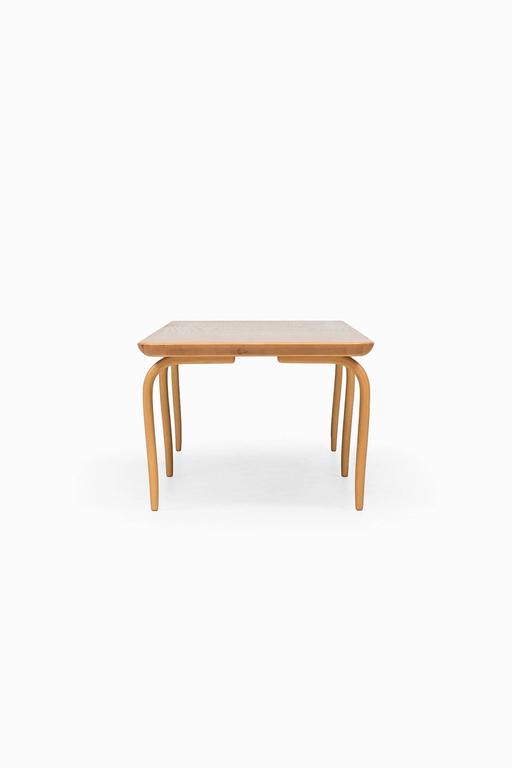 Bruno Mathsson Low Bench or Side Table by Karl Mathsson in Sweden at ...
