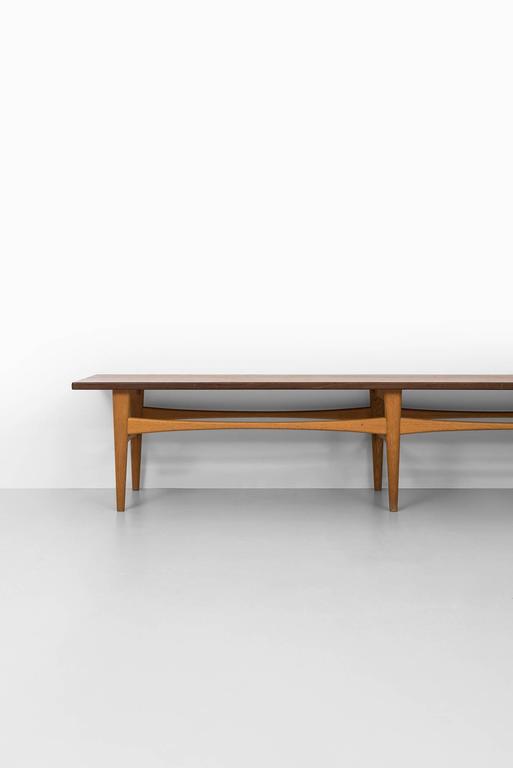 Eric Johansson Bench / Side Table Model TV5 by Abrahamsson Möbelfabrik ...