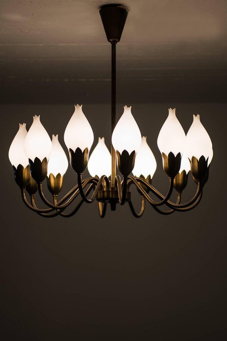 Tulip Ceiling Lamp Produced by Fog and Mørup in Denmark For Sale at 1stDibs