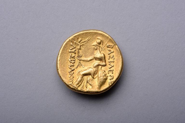 Ancient Greek Gold Coin of Alexander the Great, 281 BC at 1stDibs ...