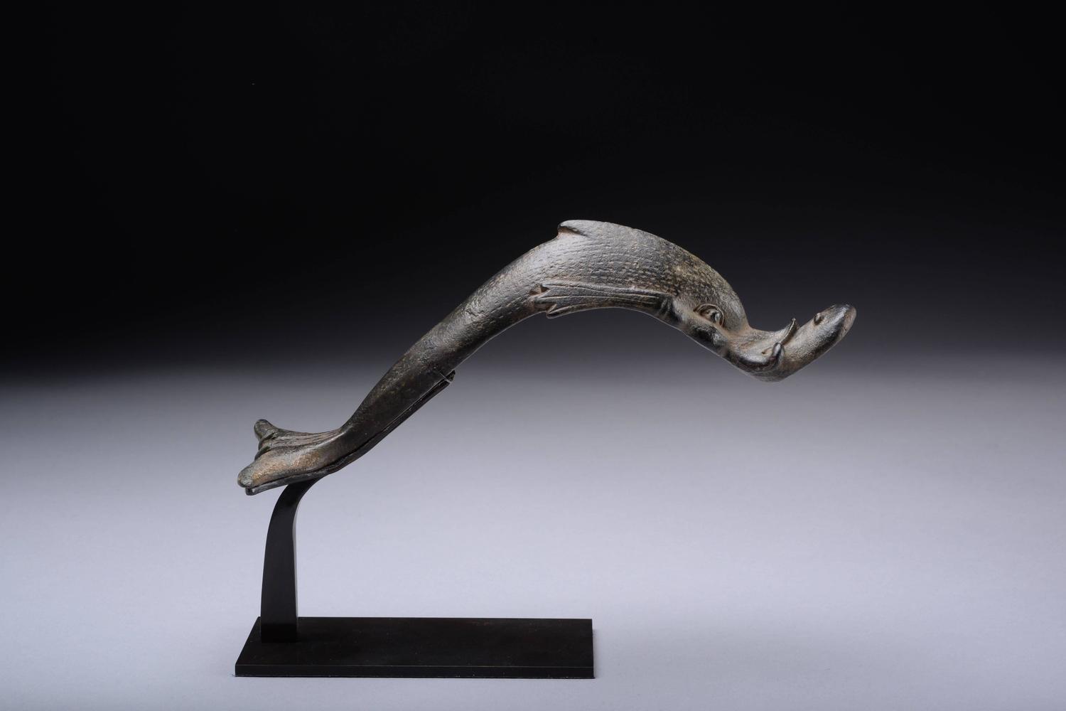 Ancient Roman Bronze Dolphin, 200 AD at 1stdibs