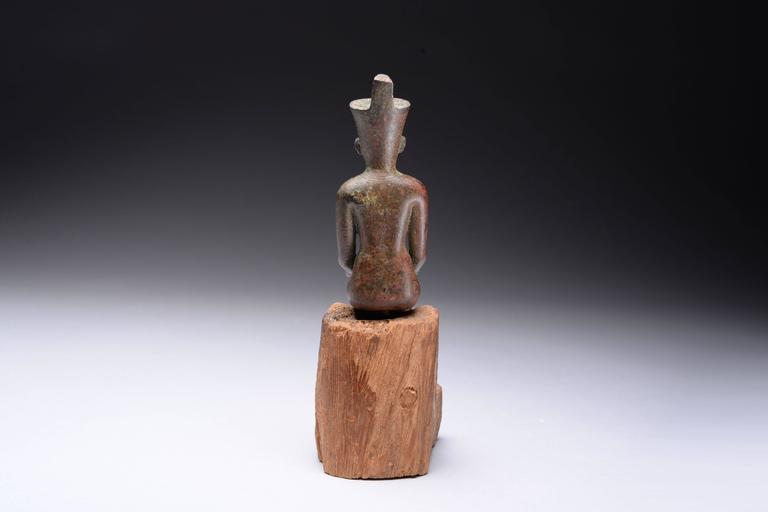 Ancient Egyptian Bronze Figure of the Goddess Neith, 600 BC at 1stDibs ...