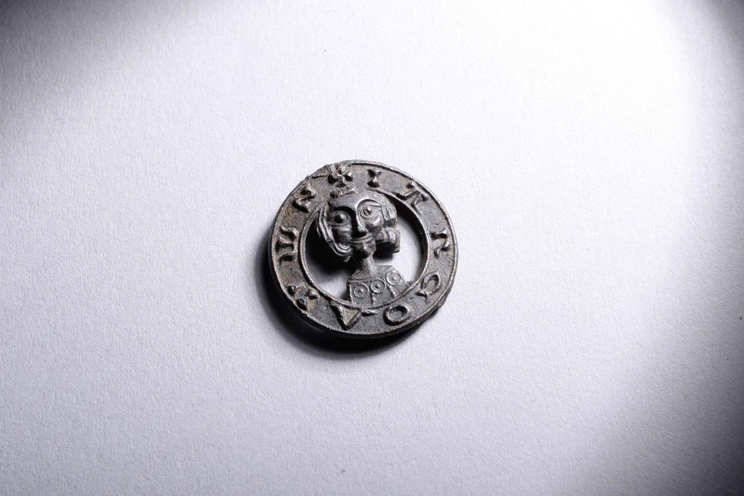 Medieval Pilgrim Badge, 1300 AD at 1stdibs