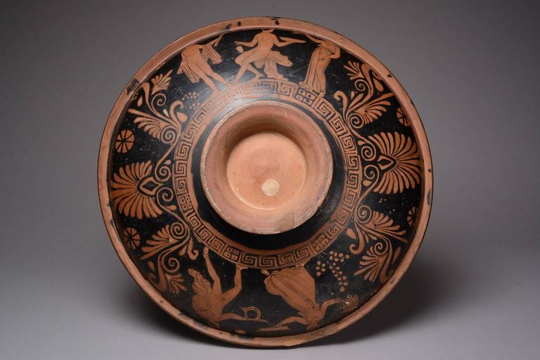 Large Ancient Greek Red Figure Patera, 320 BC at 1stDibs | patera greek