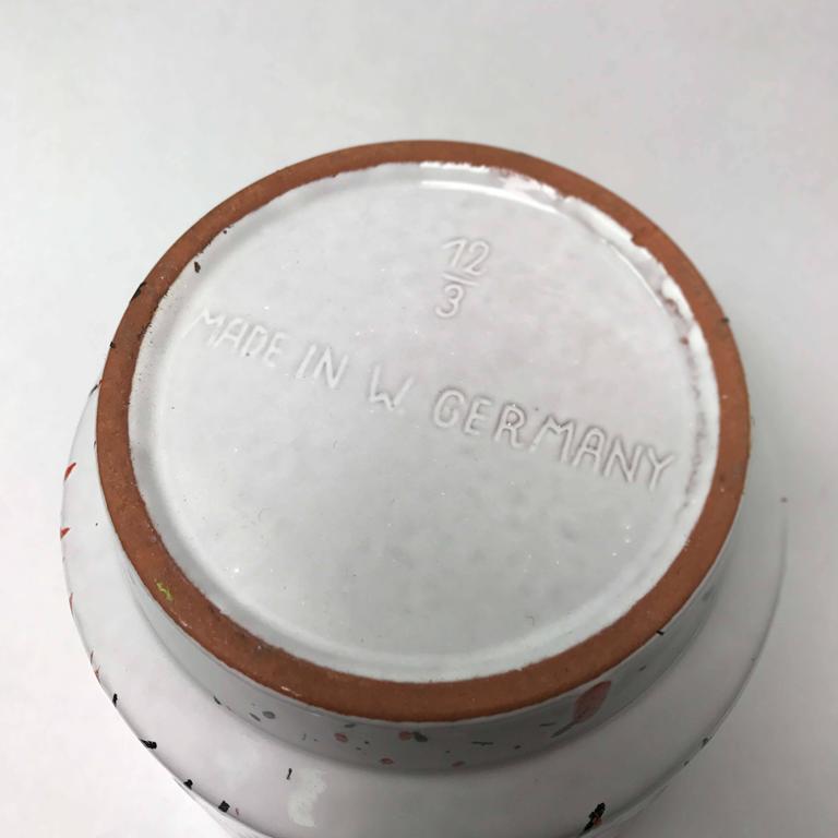 West German Pottery Pot Attributed to Carstens For Sale at 1stDibs