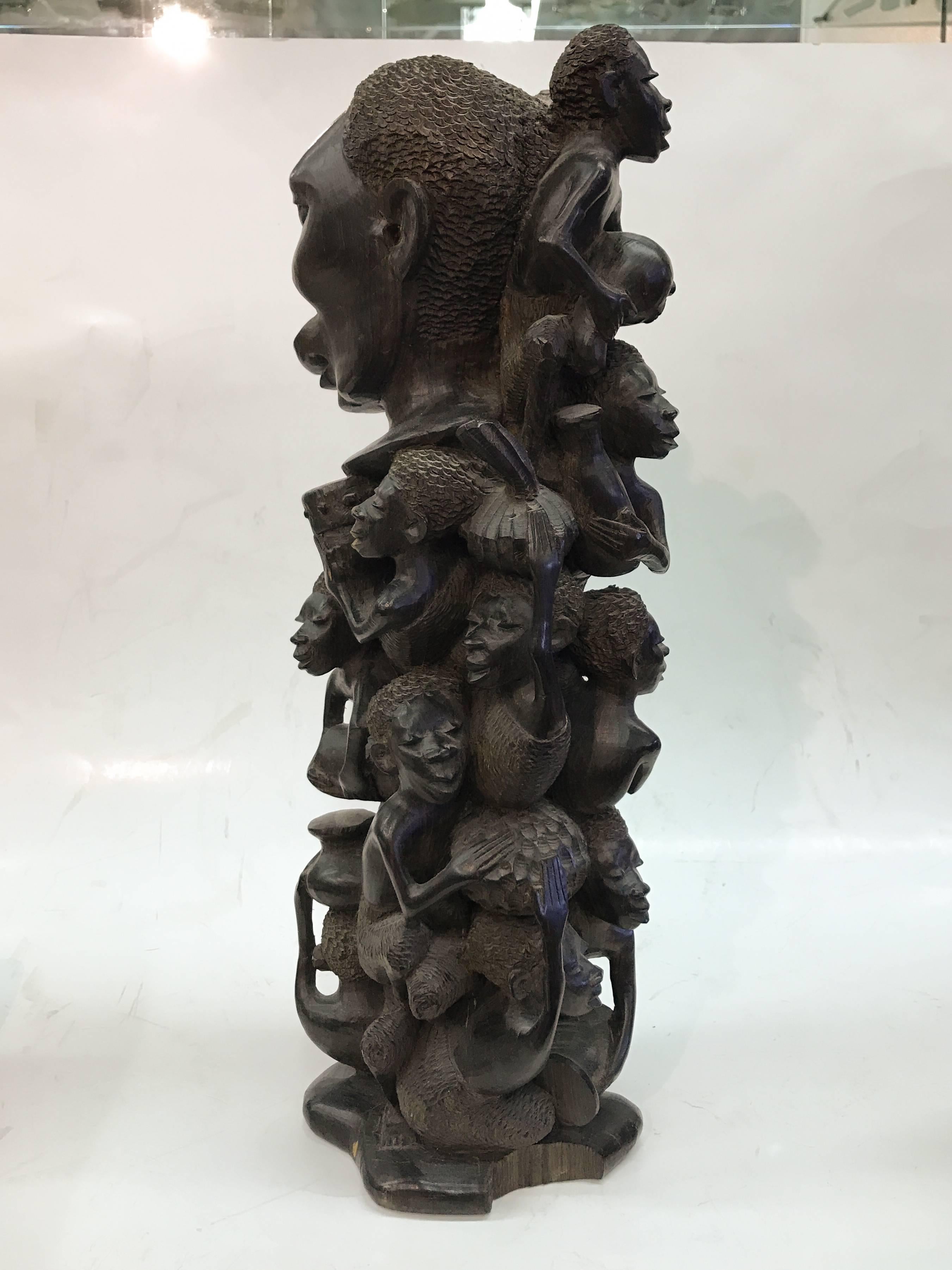 Makonde Tribe Tree of Life For Sale at 1stDibs | makonde tree of life ...