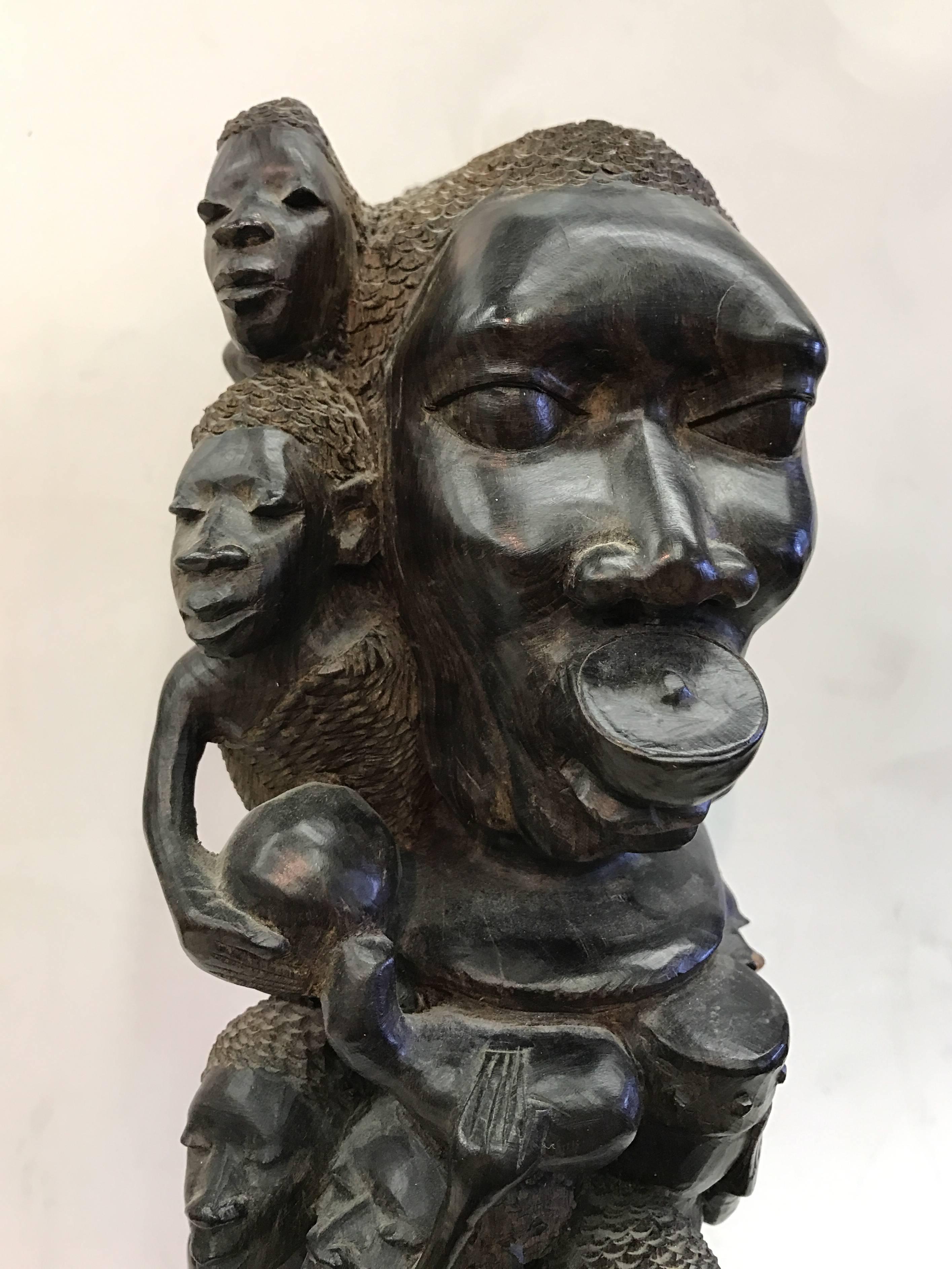 Makonde Tribe Tree of Life For Sale at 1stDibs | makonde tree of life ...