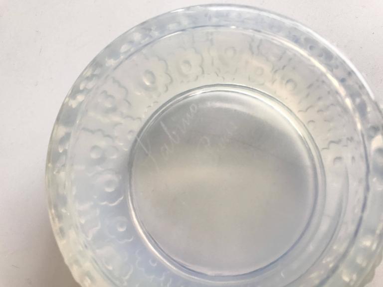 Opalescent Art Glass Dish by Sabino For Sale at 1stDibs