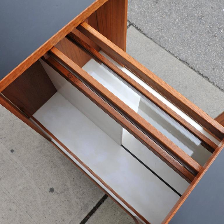 Niels Erik Glasdam Jensen Expandable Bar Cart For Sale at 1stDibs