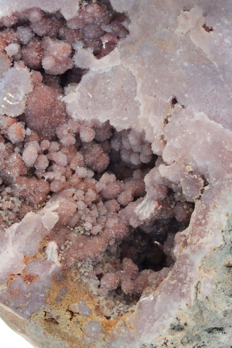 Large Rose Amethyst Geode For Sale at 1stDibs