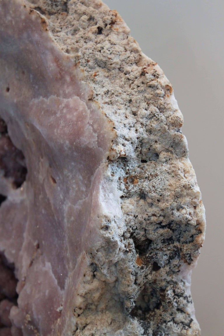 Large Rose Amethyst Geode For Sale at 1stDibs