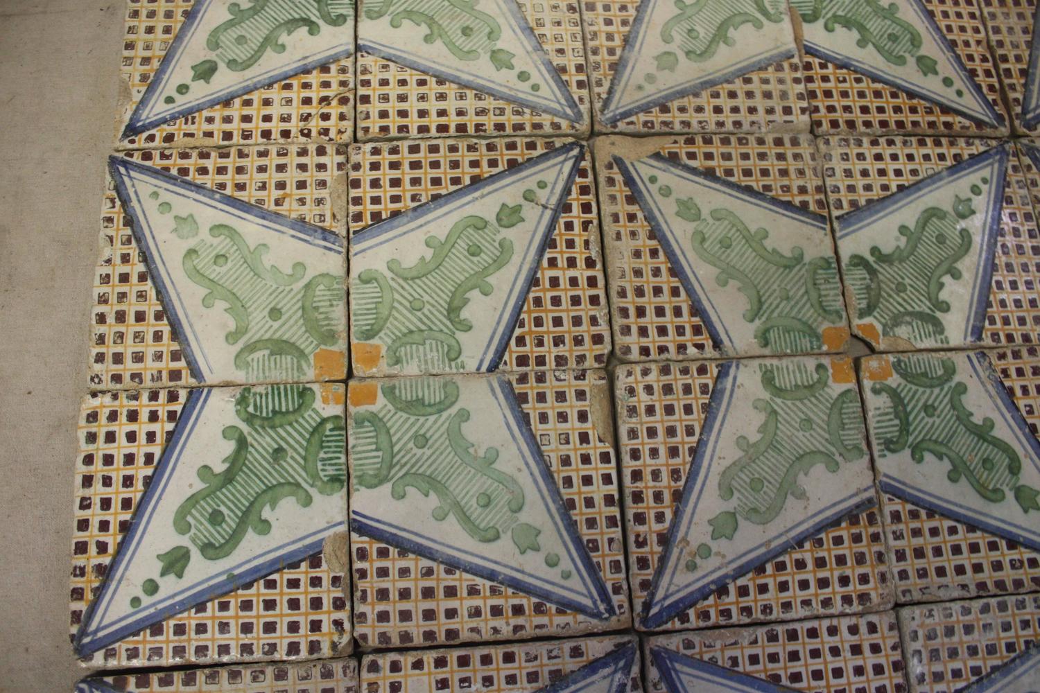 18th Century French Tiles For Sale at 1stdibs