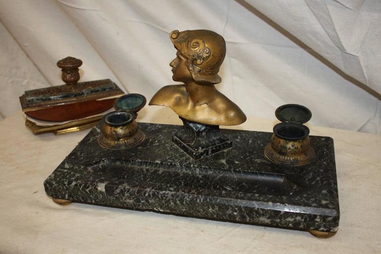 19th Century French Inkwell For Sale at 1stDibs
