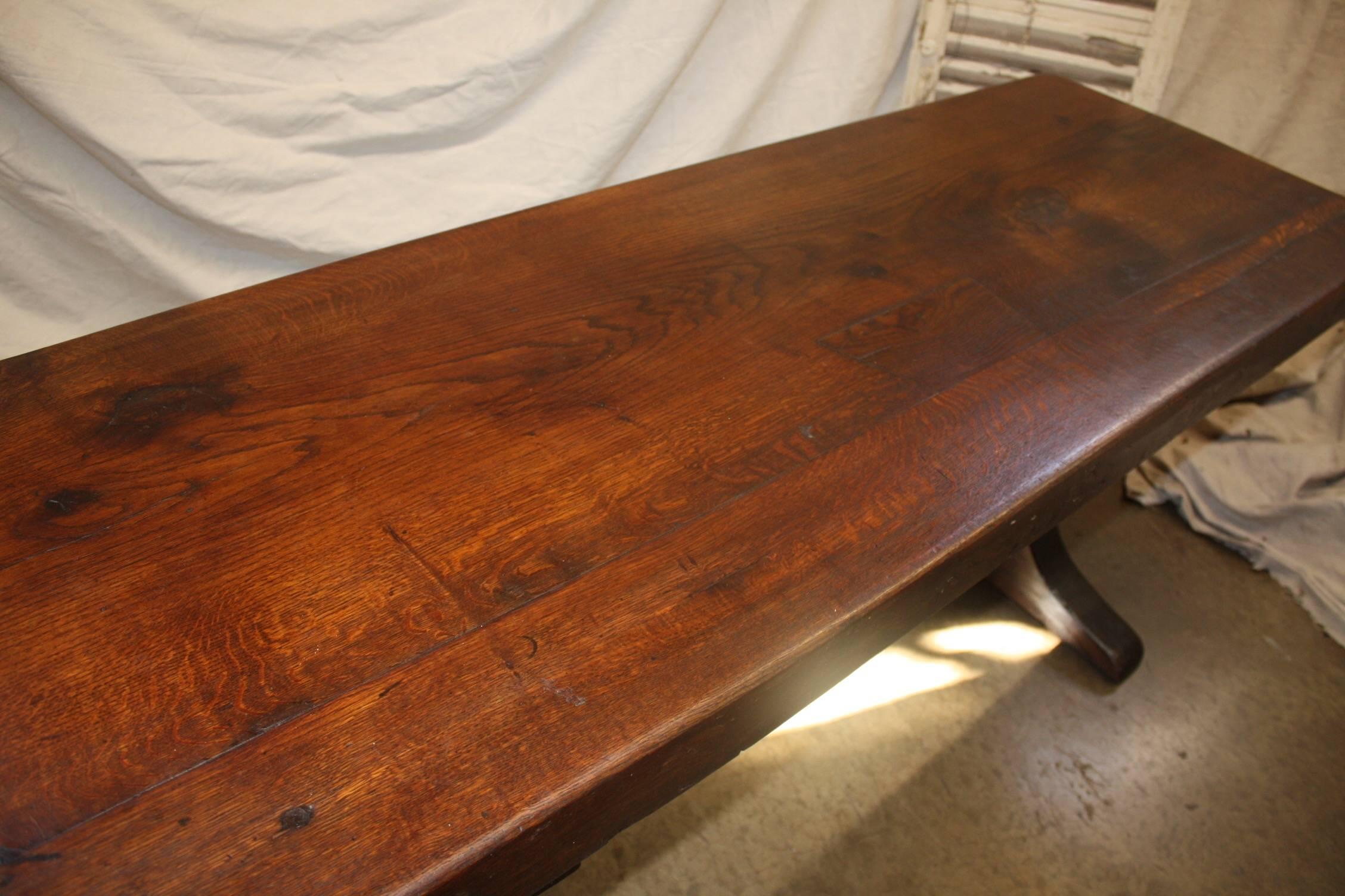 Beautiful Early 19th Century French Monastery Table at 1stDibs