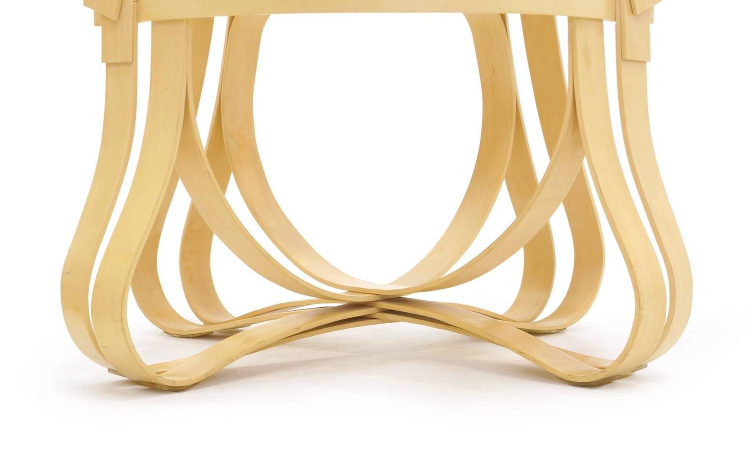 Pair of Frank Gehry Cross Check Armchairs in Excellent Condition at 1stdibs