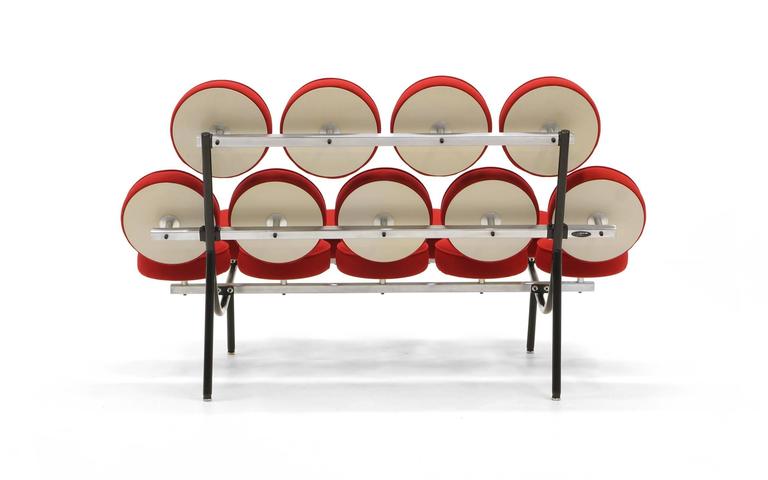 Irving Harper for George Nelson Marshmallow Sofa Made by Herman Miller ...