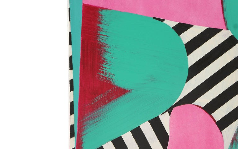 Lester Goldman Painting, Untitled, Oil on Canvas For Sale at 1stDibs