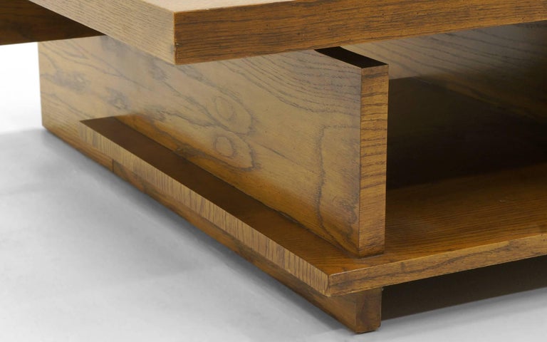 Coffee Table by Lane Heavy Walnut Construction at 1stDibs ...